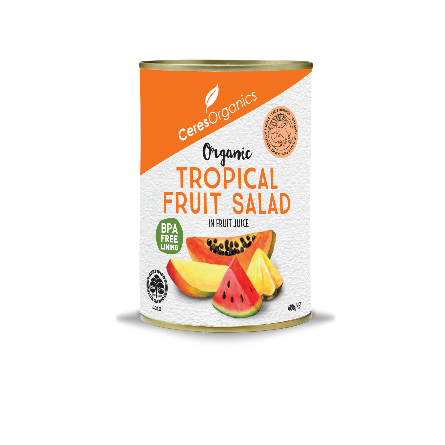Organic Canned Tropical Fruit Salad – Re-store Eco Market